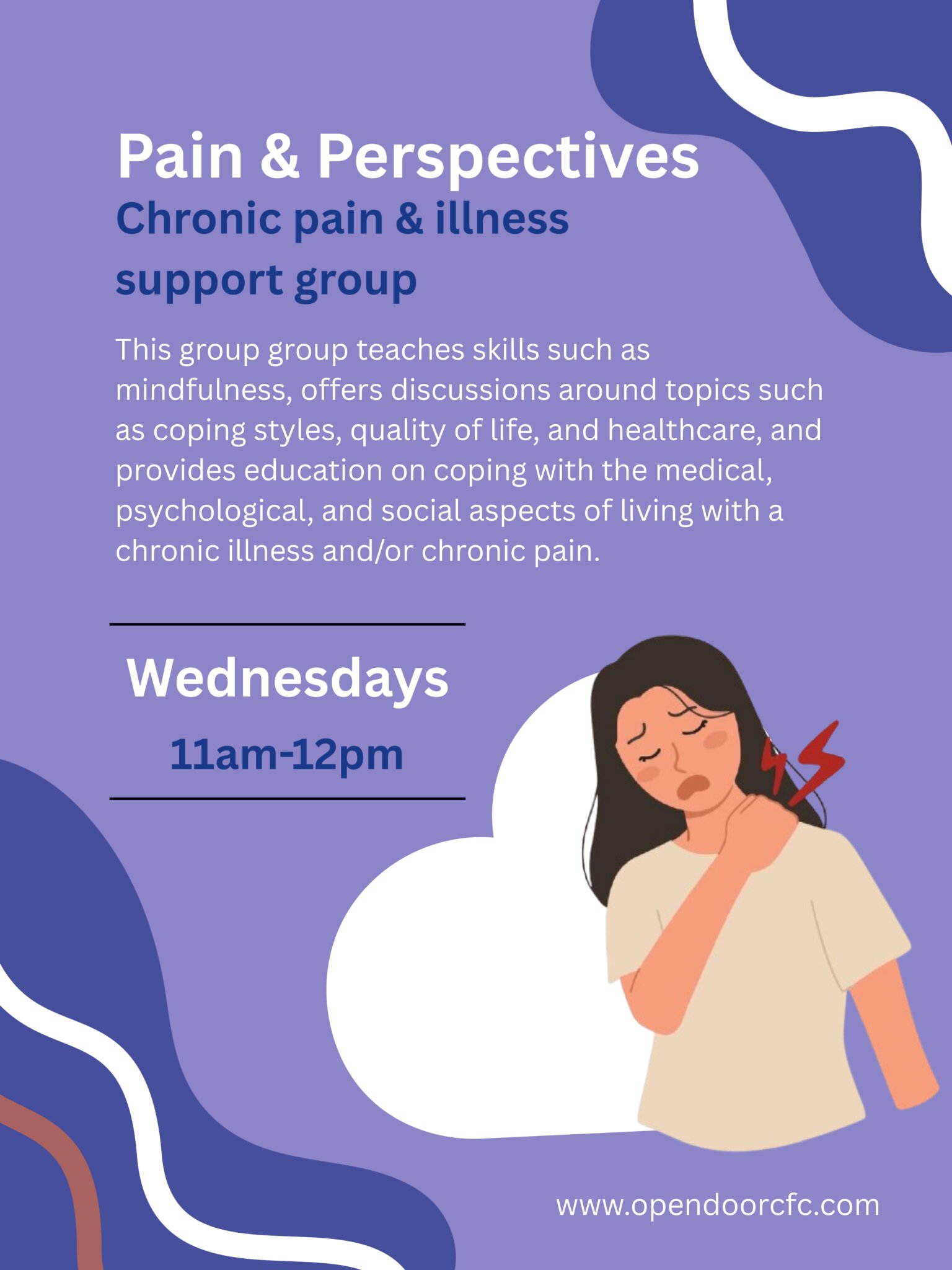 Open Door Pain & Perspectives | Open Door Center For Change